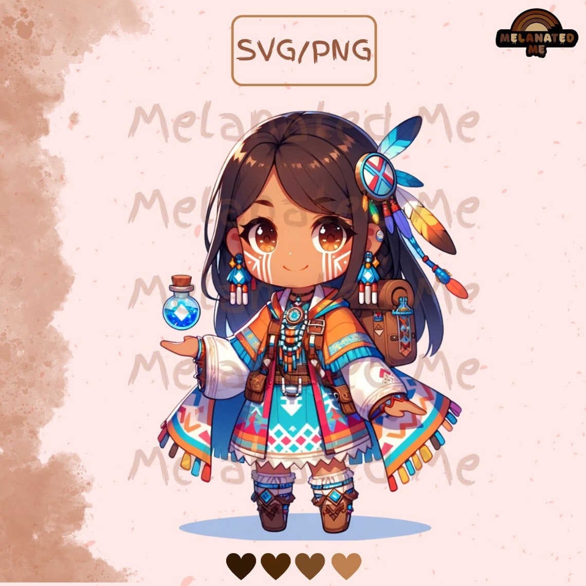 Native American Clipart, Native Woman Svg, Indian Png Designs, Indian ...