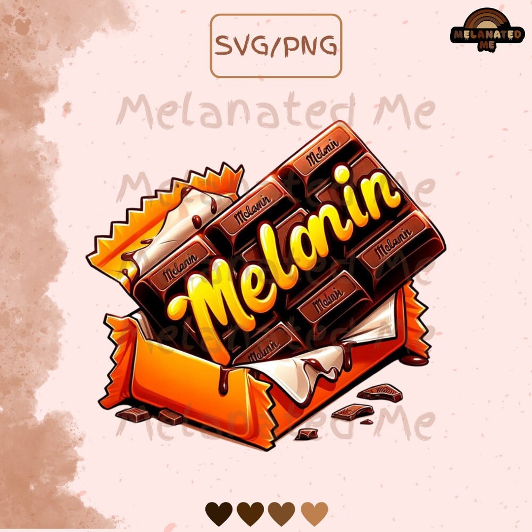 Melanin SVG/PNG, Black Art / Afro Designs / Melanin Candy / Melanin Art ...