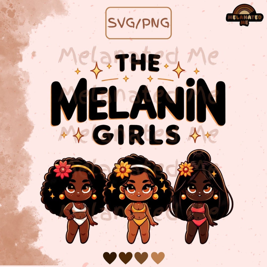 Cute Black Girl, Black Girl PNG, Black Princess, Cute Girls Png ...