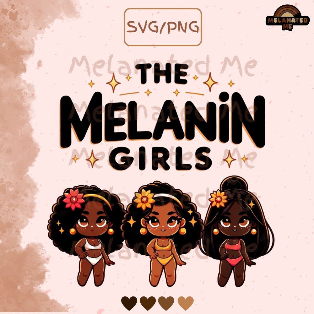 Cute Black Girl, Black Girl PNG, Black Princess, Cute Girls Png ...