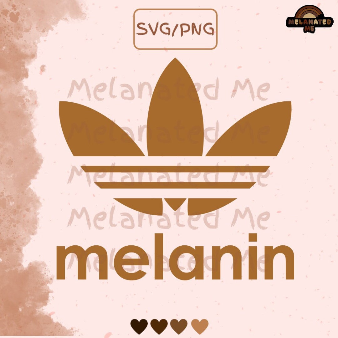 Melanin SVG/PNG, Black Art / Afro Designs / Melanin Leaf / Melanin Art ...