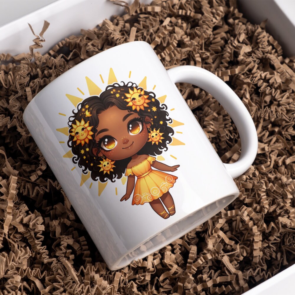 Chibi Bundle SVG/PNG Cute Black Girl Black Girl PNG Black - Etsy