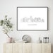 Savannah Skyline Print. Savannah Georgia City Skyline Line Art. Instant ...