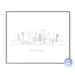 Riyadh Skyline Print. Riyadh, Saudi Arabia City Skyline Line Art ...