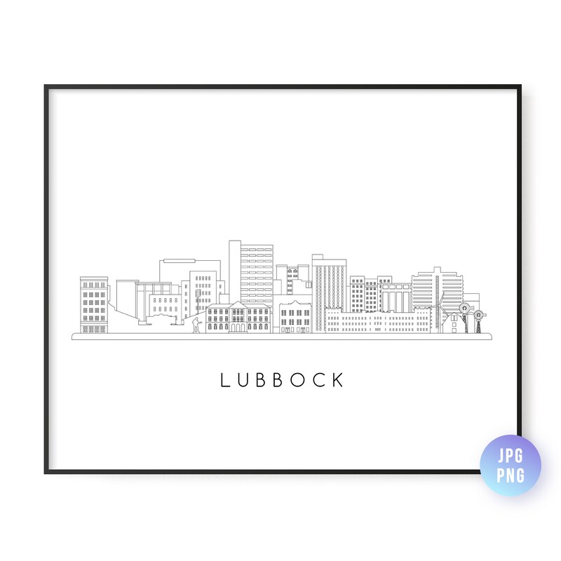 Lubbock Wall Art - Etsy