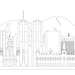 Caracas Skyline Print. Caracas City Venezuela Skyline Line Art. Instant ...