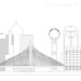 Dallas Skyline Print. Dallas TX City Skyline Line Art. Instant Download ...