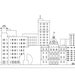 Savannah Skyline Print. Savannah Georgia City Skyline Line Art. Instant ...