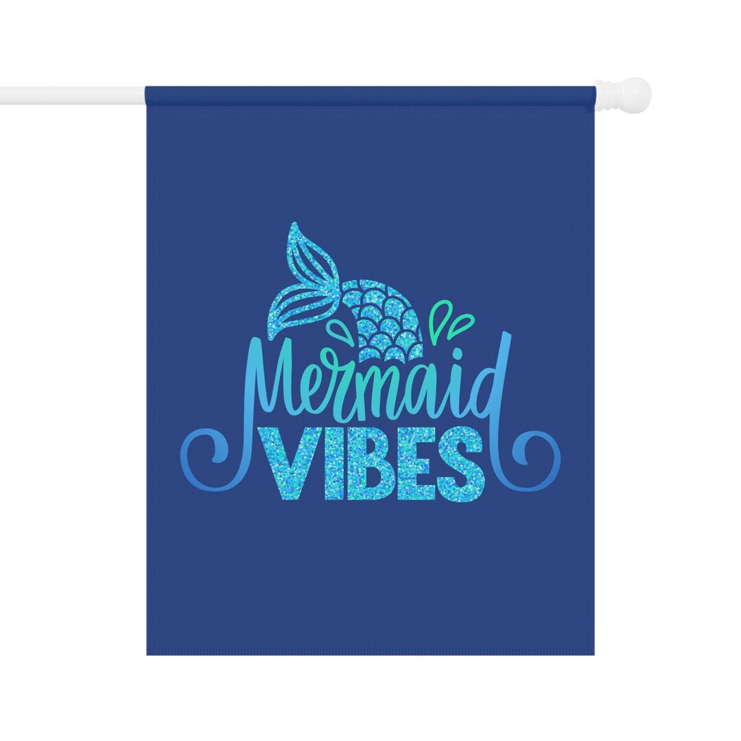 Mermaid Vibes Flag - Etsy