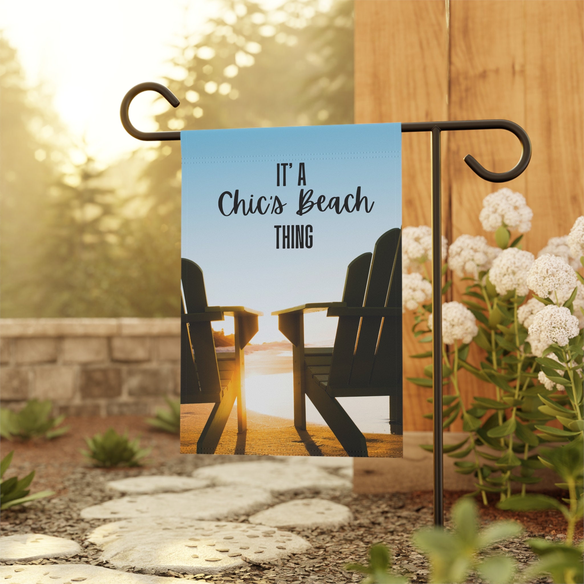 It's a Chic's Beach Thing Garden & House Flag - Etsy