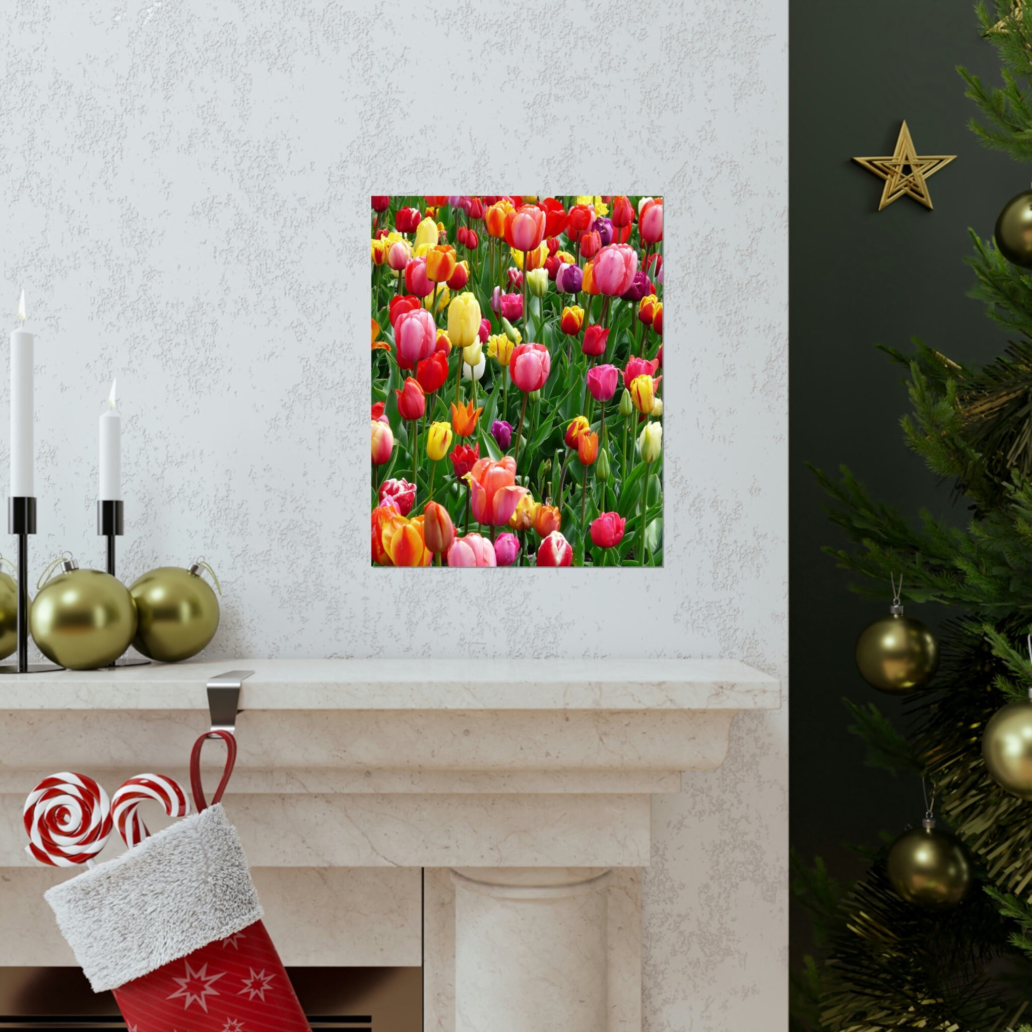 Spring Tulips 7 - Premium Matte Vertical Poster - Etsy