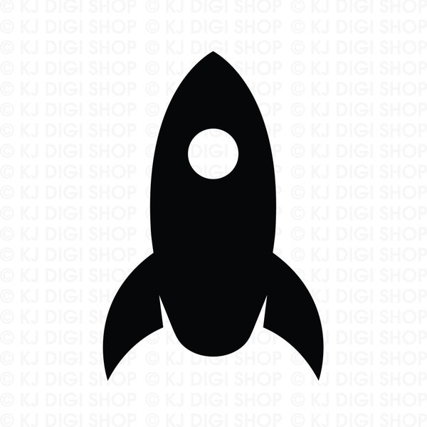 Rocket Launch Silhouette - Etsy