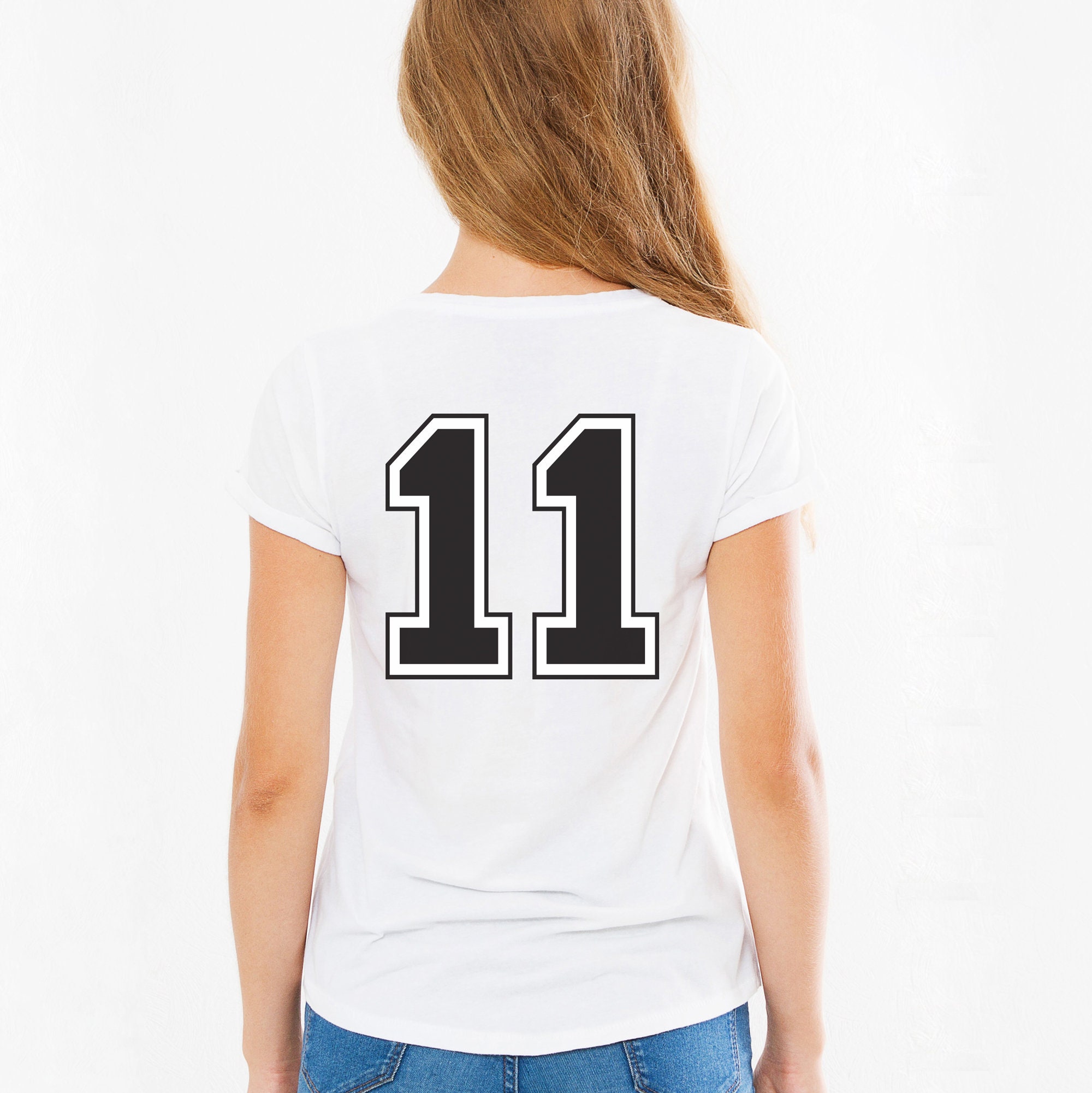 Sports Jersey Bold Numbers SVG Sport Numbers PNG Sports Numbers Digital ...