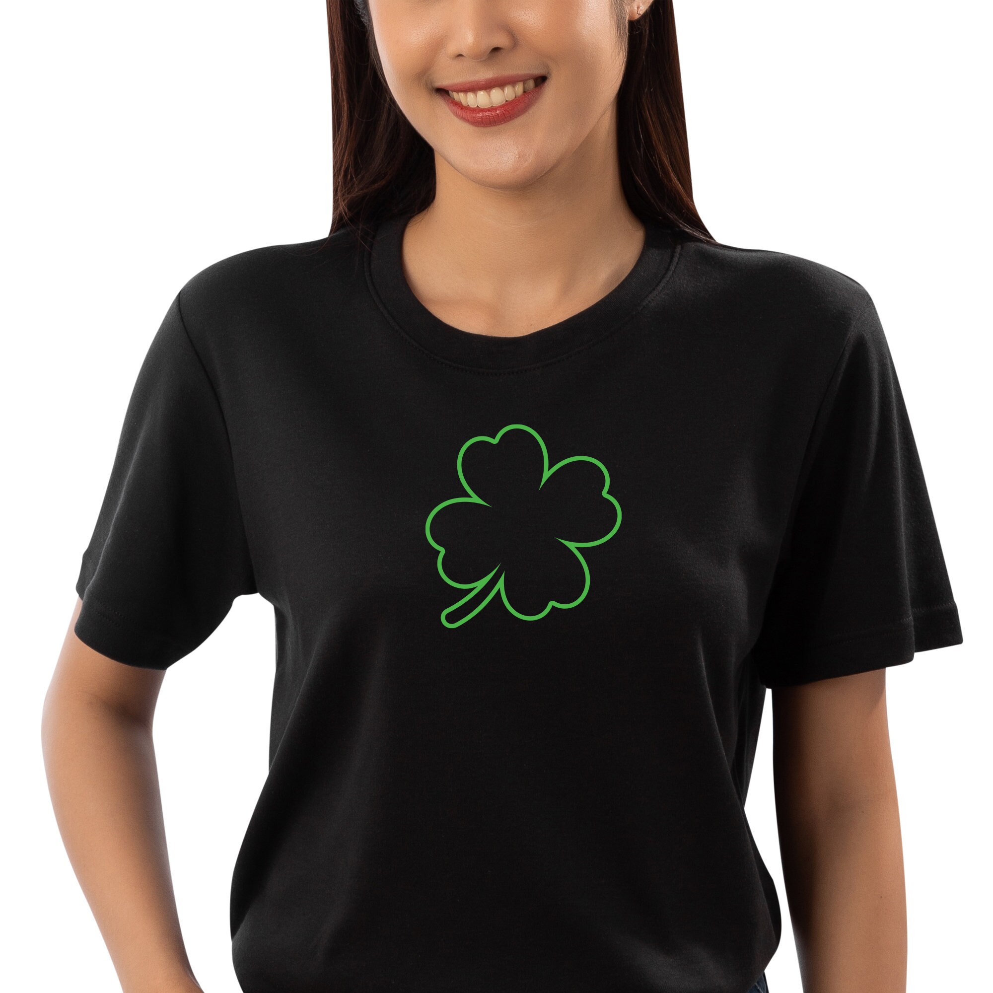 Clover Outline SVG Shamrock Outline SVG Clover Laser Cut File Saint ...
