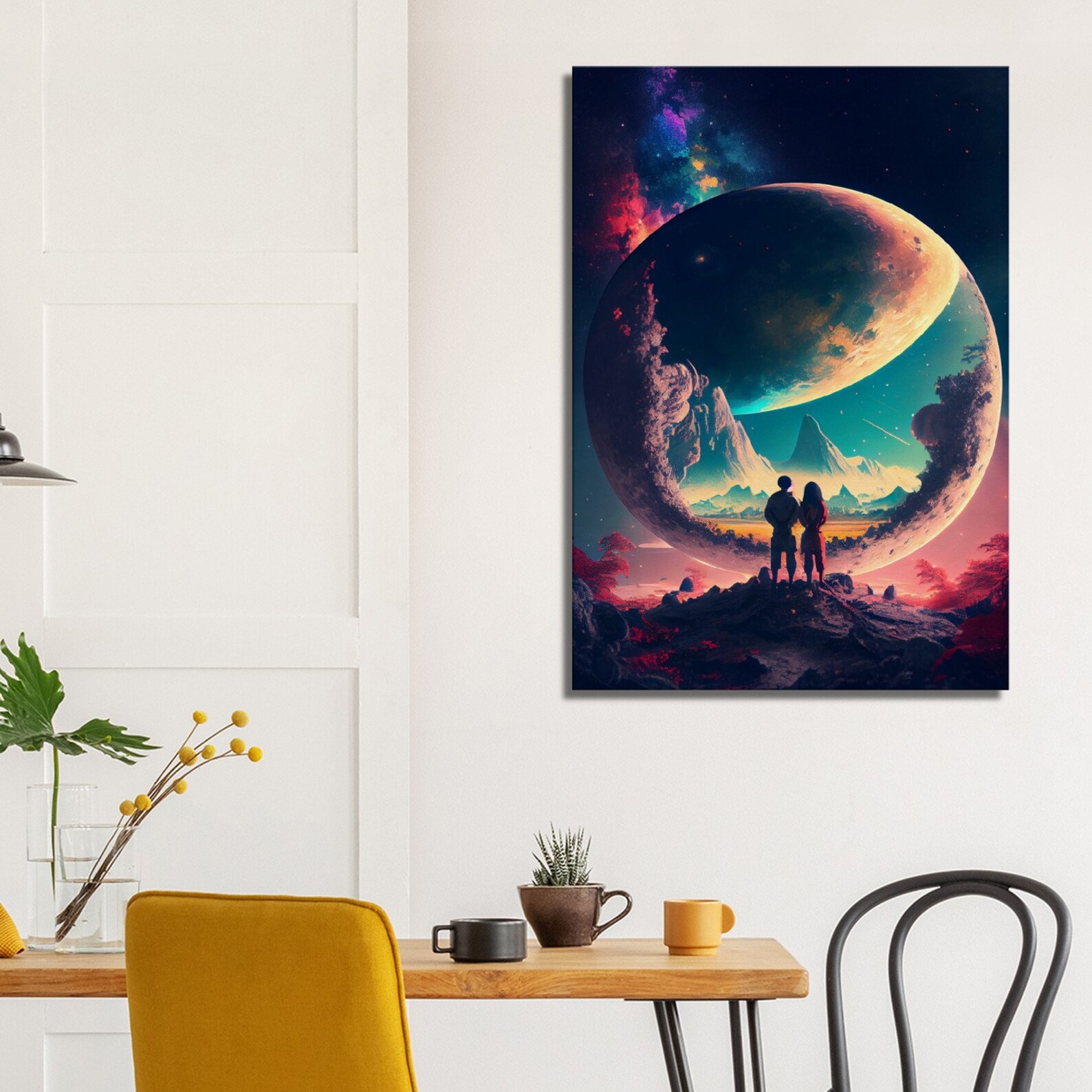 Thinking Humanity Inspiring Canvas Wall Art 70x100 Cm / 28x40 - Etsy