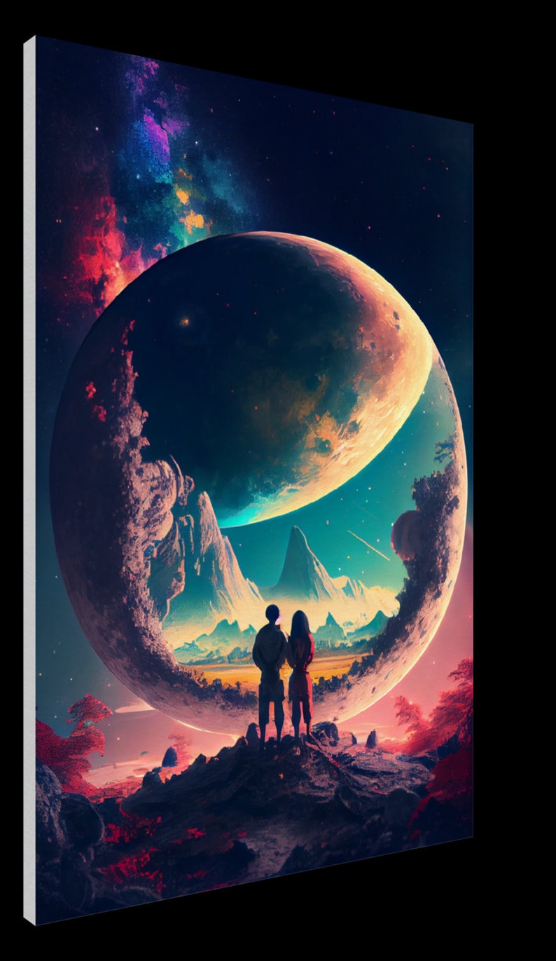 Thinking Humanity Inspiring Canvas Wall Art 70x100 Cm / 28x40 - Etsy