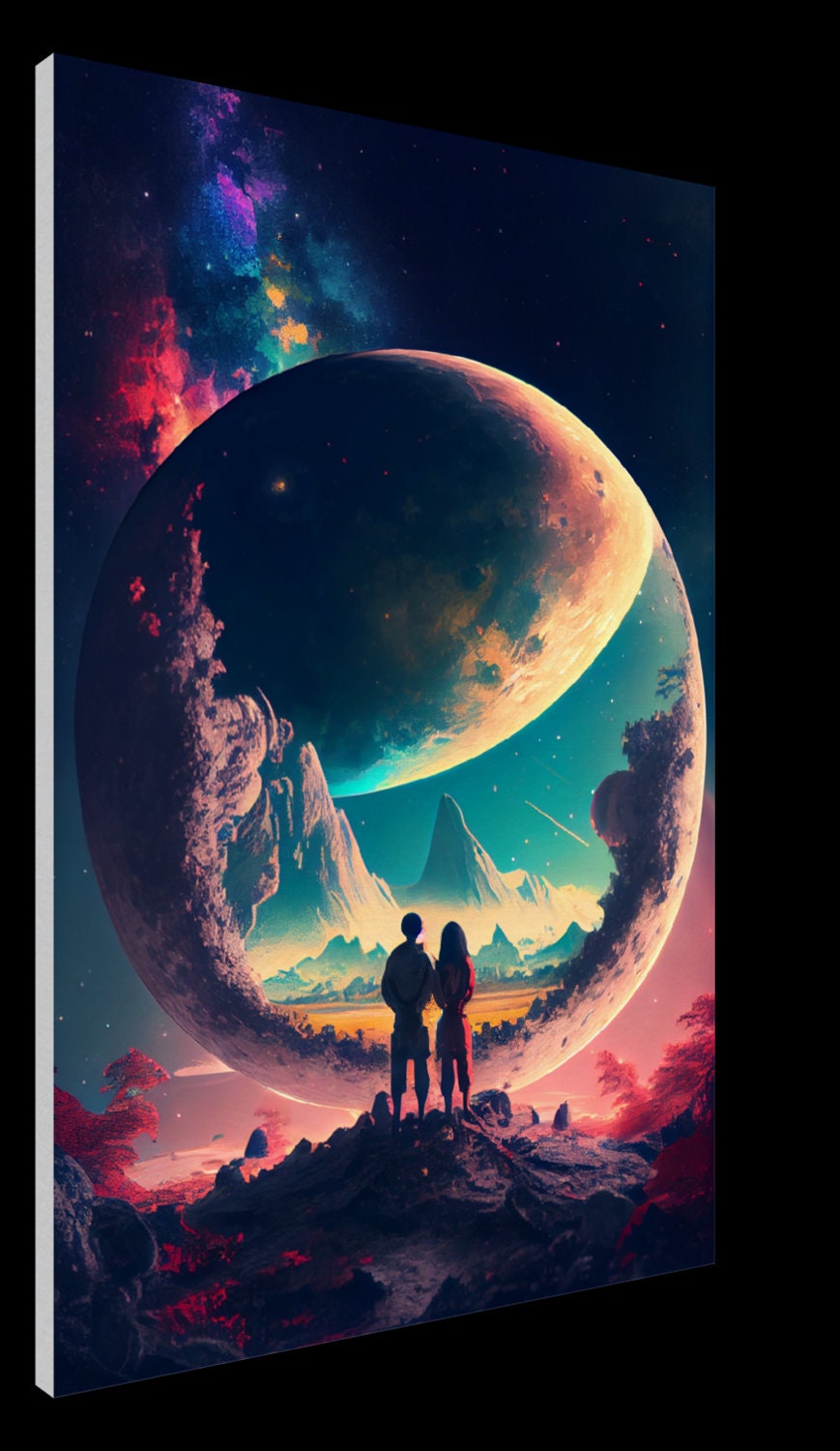 Thinking Humanity Inspiring Canvas Wall Art 70x100 Cm / 28x40 - Etsy