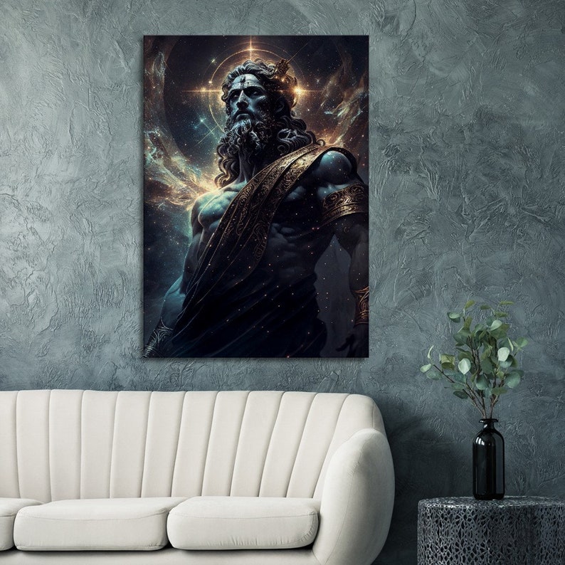 Galactic Power: the Divine Glory of the Ancient Greek Gods - Etsy