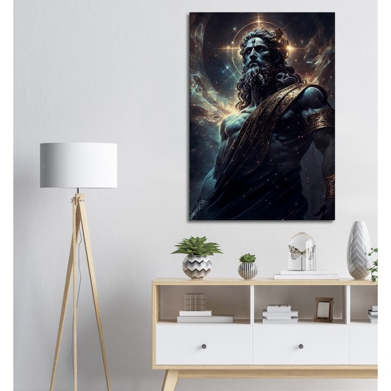 Galactic Power: the Divine Glory of the Ancient Greek Gods - Etsy