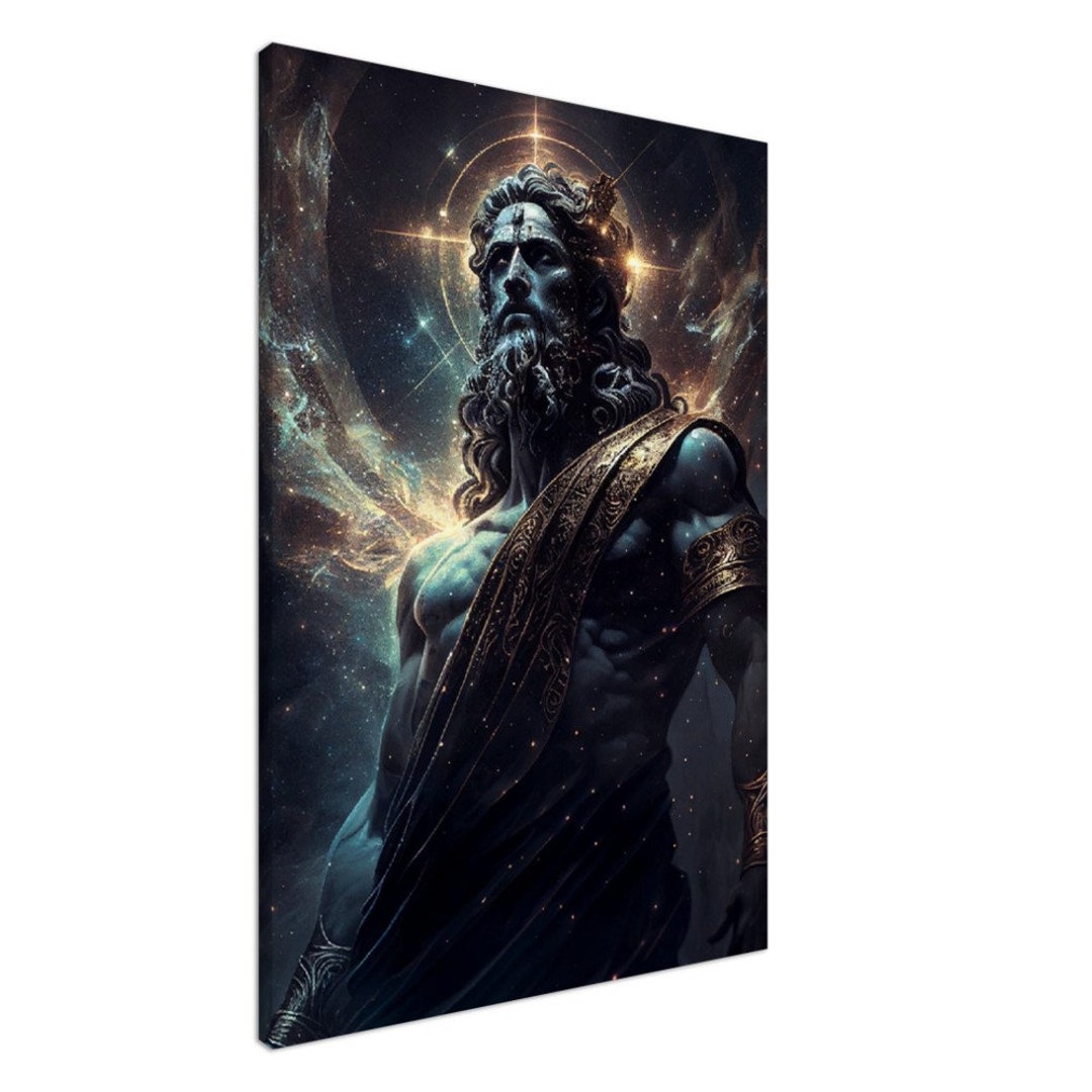 Galactic Power: the Divine Glory of the Ancient Greek Gods [70x100 Cm ...