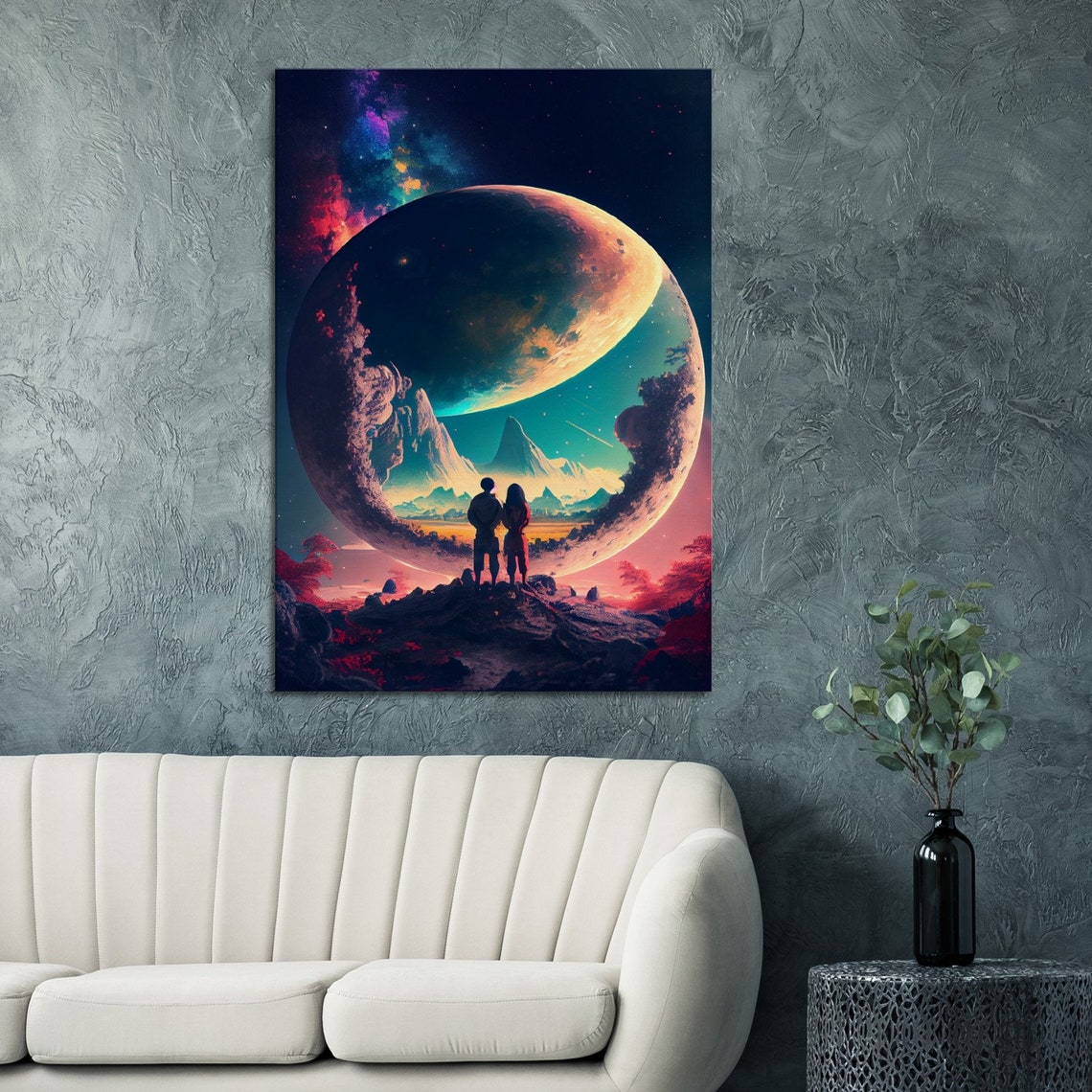 Thinking Humanity Inspiring Canvas Wall Art 70x100 Cm / 28x40 - Etsy