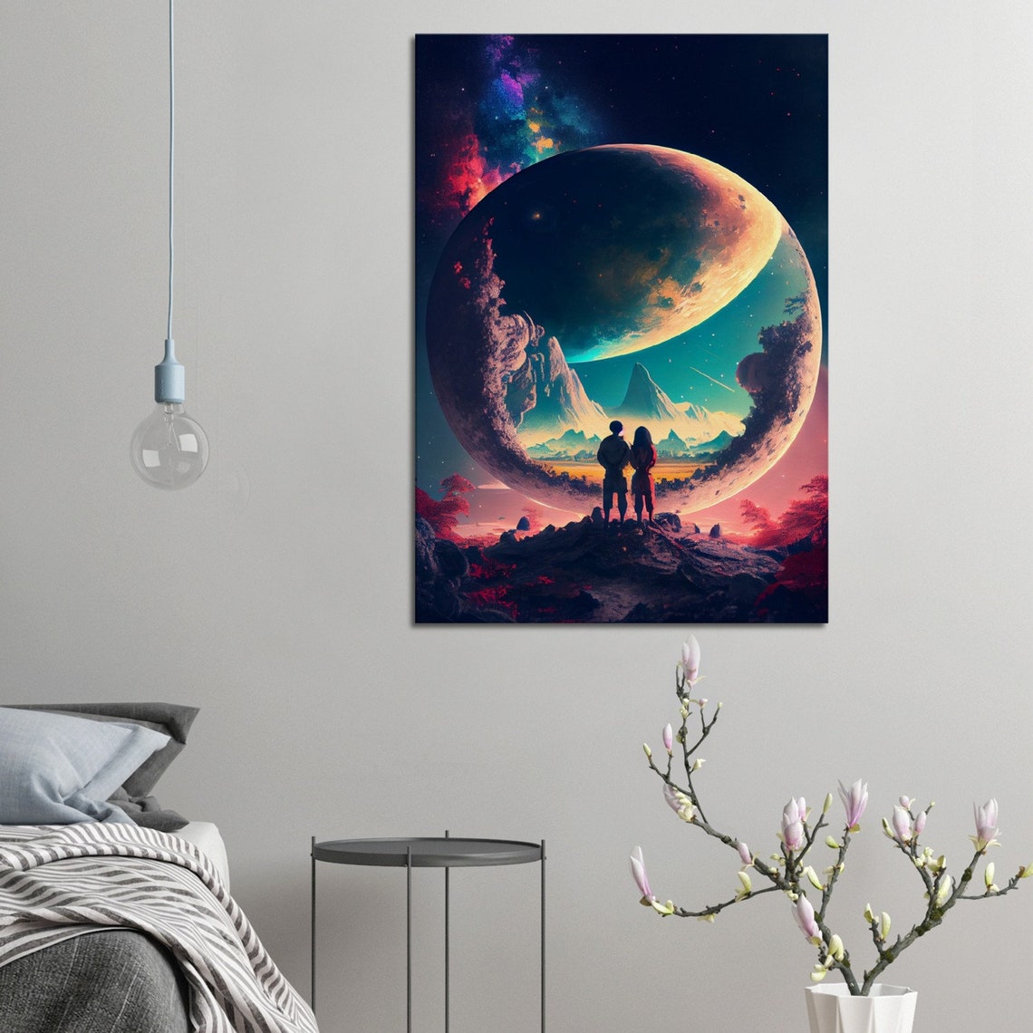 Thinking Humanity Inspiring Canvas Wall Art 70x100 Cm / 28x40 - Etsy