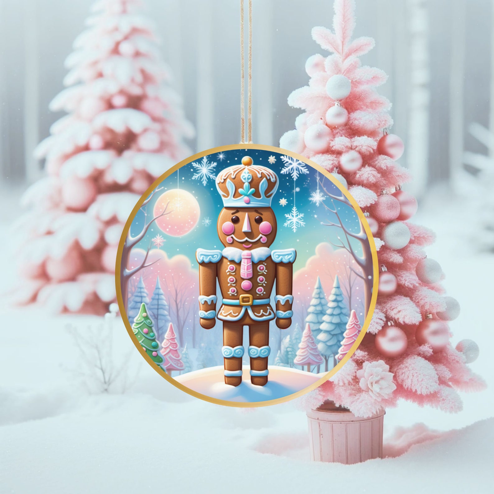 Nutcracker Gingerbread SVG and PNG Clipart Bundle for Winter and ...