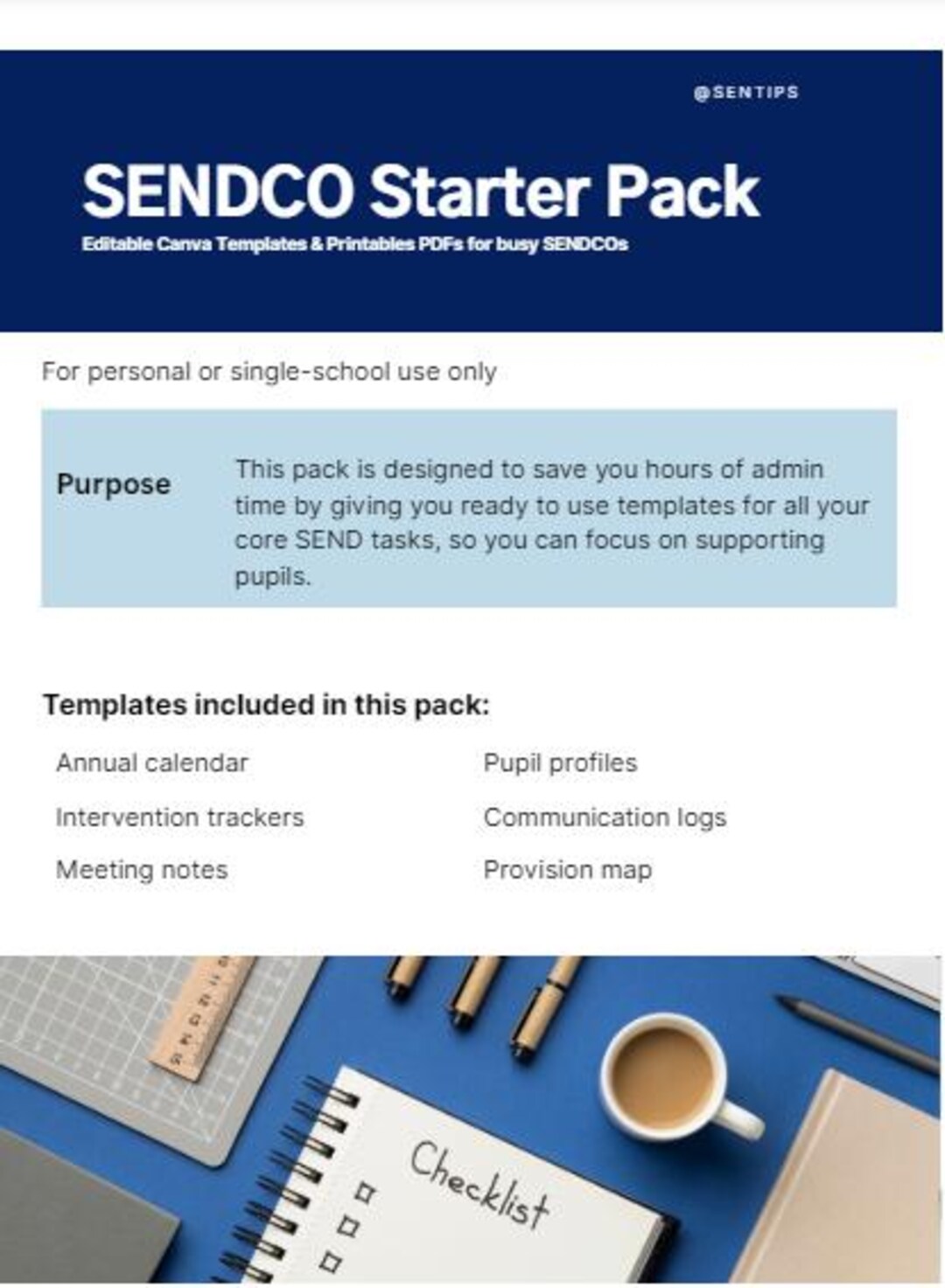 Sendco Starter Pack | Editable SEND Templates | SEN Register, Provision ...
