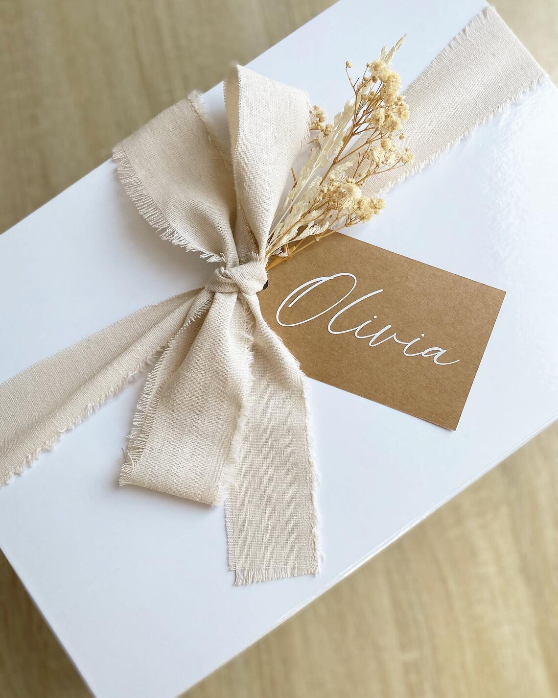 Neutral Boho Bridesmaid Proposal Box With Personalization and - Etsy