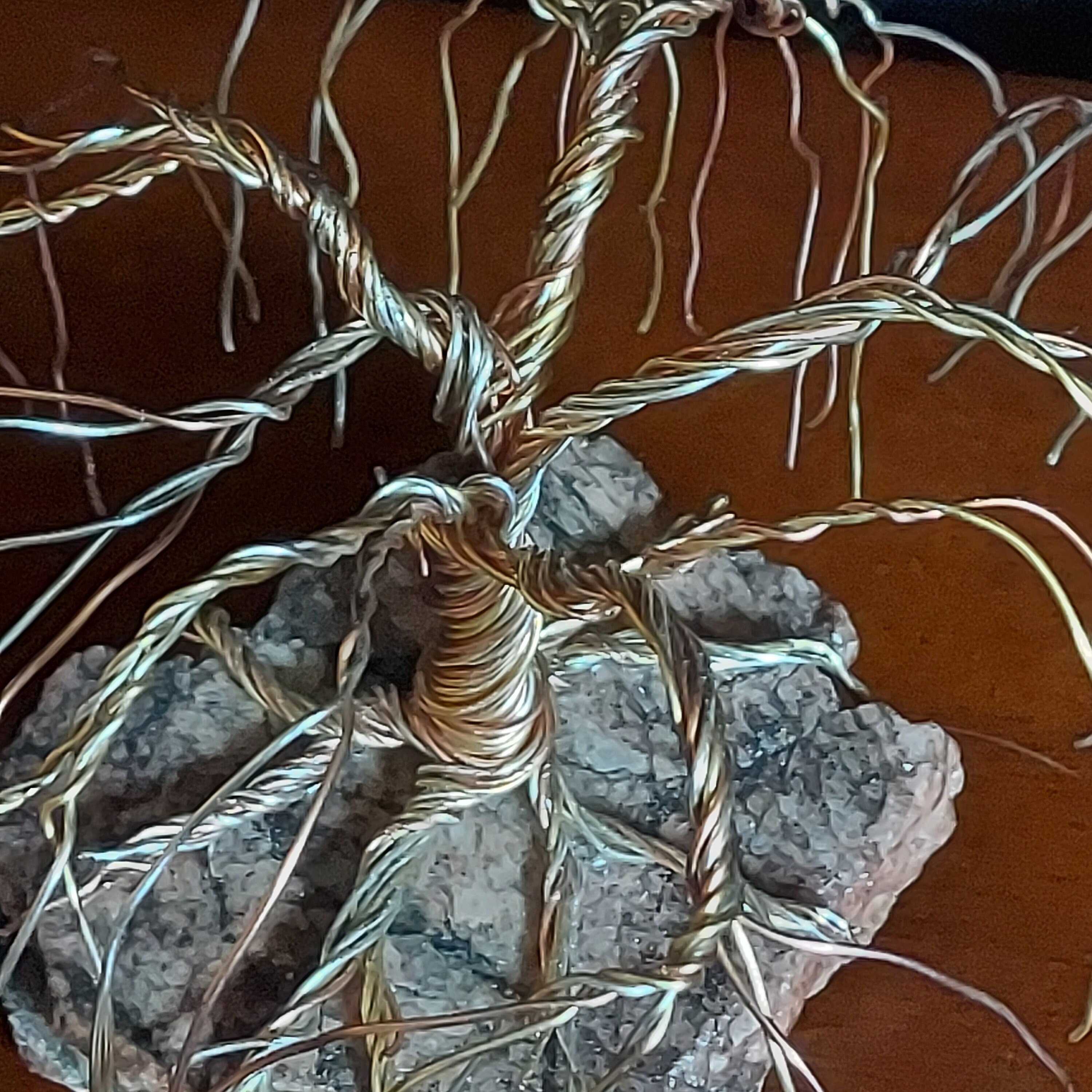 Copper Wire Weeping Willow on Granite Base - Etsy