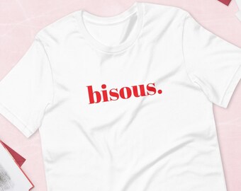 Bisous Women T Shirt - Etsy