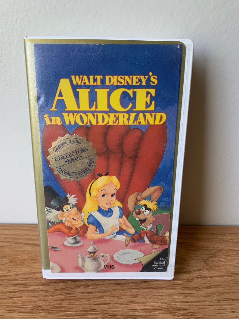 Alice in Wonderland 1994, VHS Format Original Studio Collectors Series ...