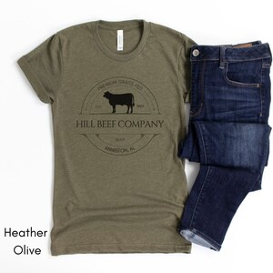 Custom Cattle Beef Farm Tee Local Dealer T-shirt Heifer Version ...