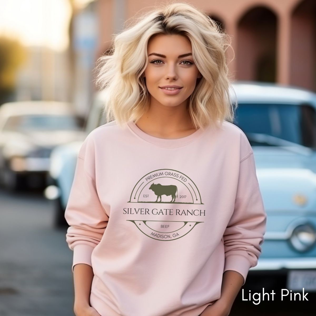 Custom Cattle Farm Sweatshirt Local Beef/cattle Farmer Shirt ...
