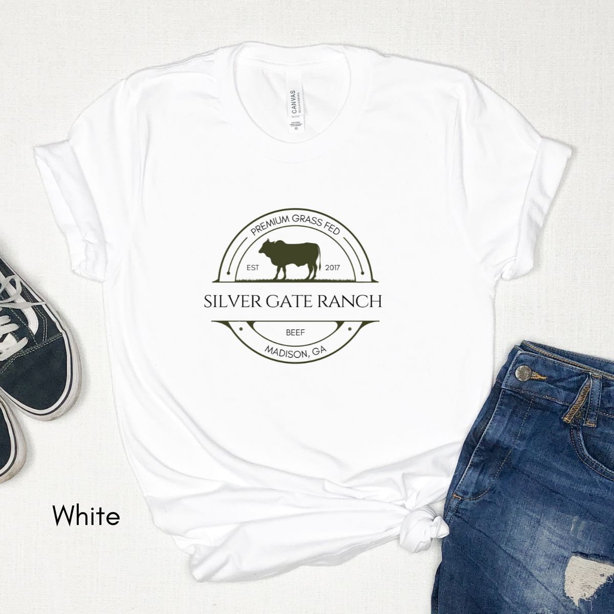 Custom Cattle Beef Farm Tee Local Dealer T-shirt Personalized - Etsy