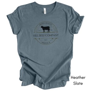 Custom Cattle Beef Farm Tee Local Dealer T-shirt Heifer Version ...