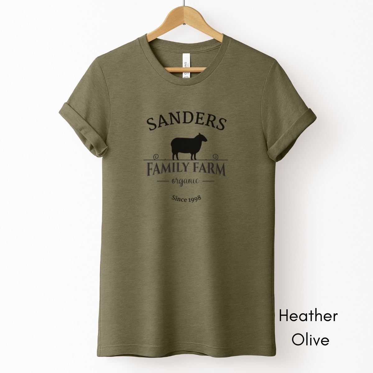 Custom Family Farm Tee | Local Sheep Farmer Tshirt Personalized Farm ...