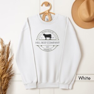 Custom Cattle Farm Sweatshirt Heifer Version Local Beef/cattle Farmer ...