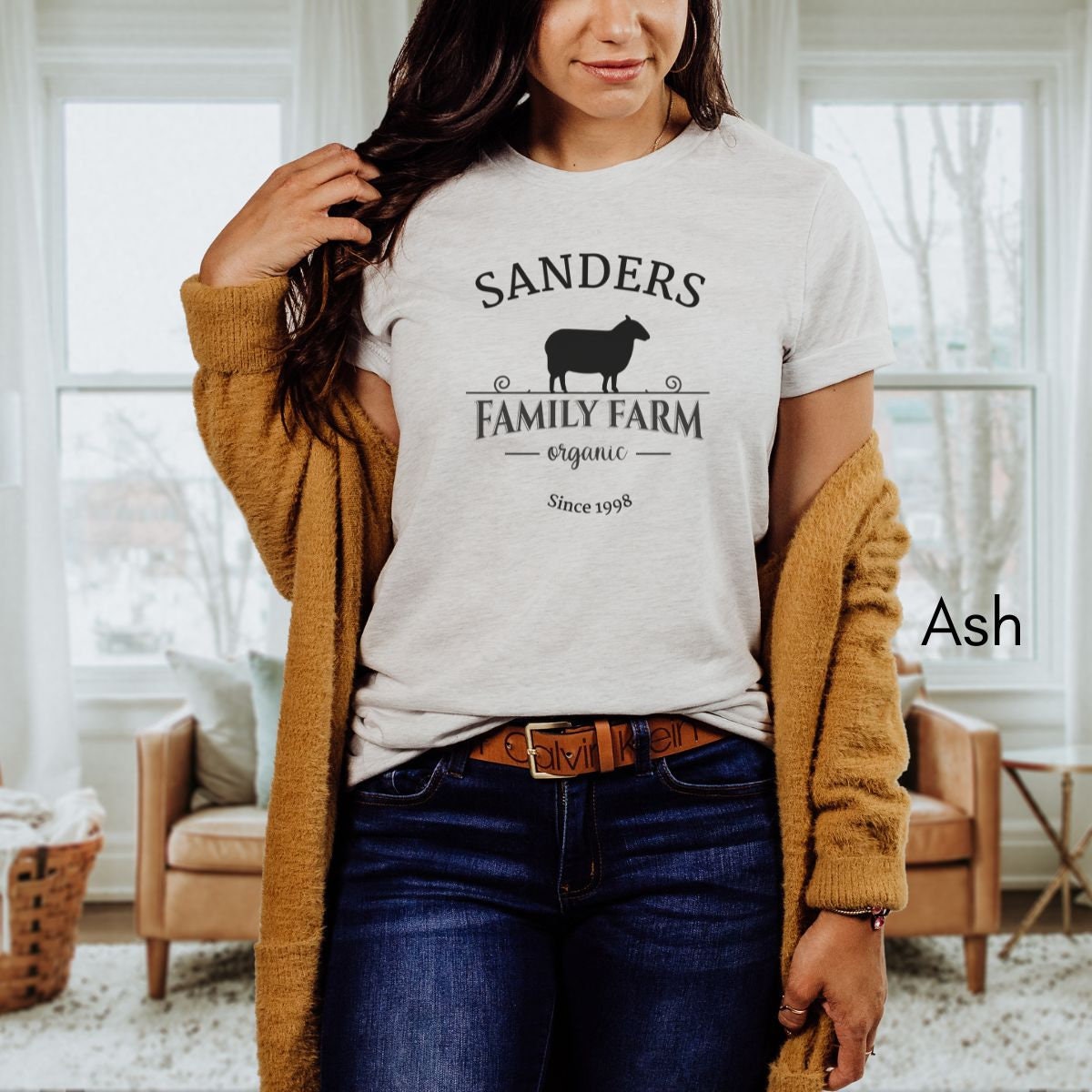 Custom Family Farm Tee Local Sheep Farmer Tshirt Personalized Farm Tee ...