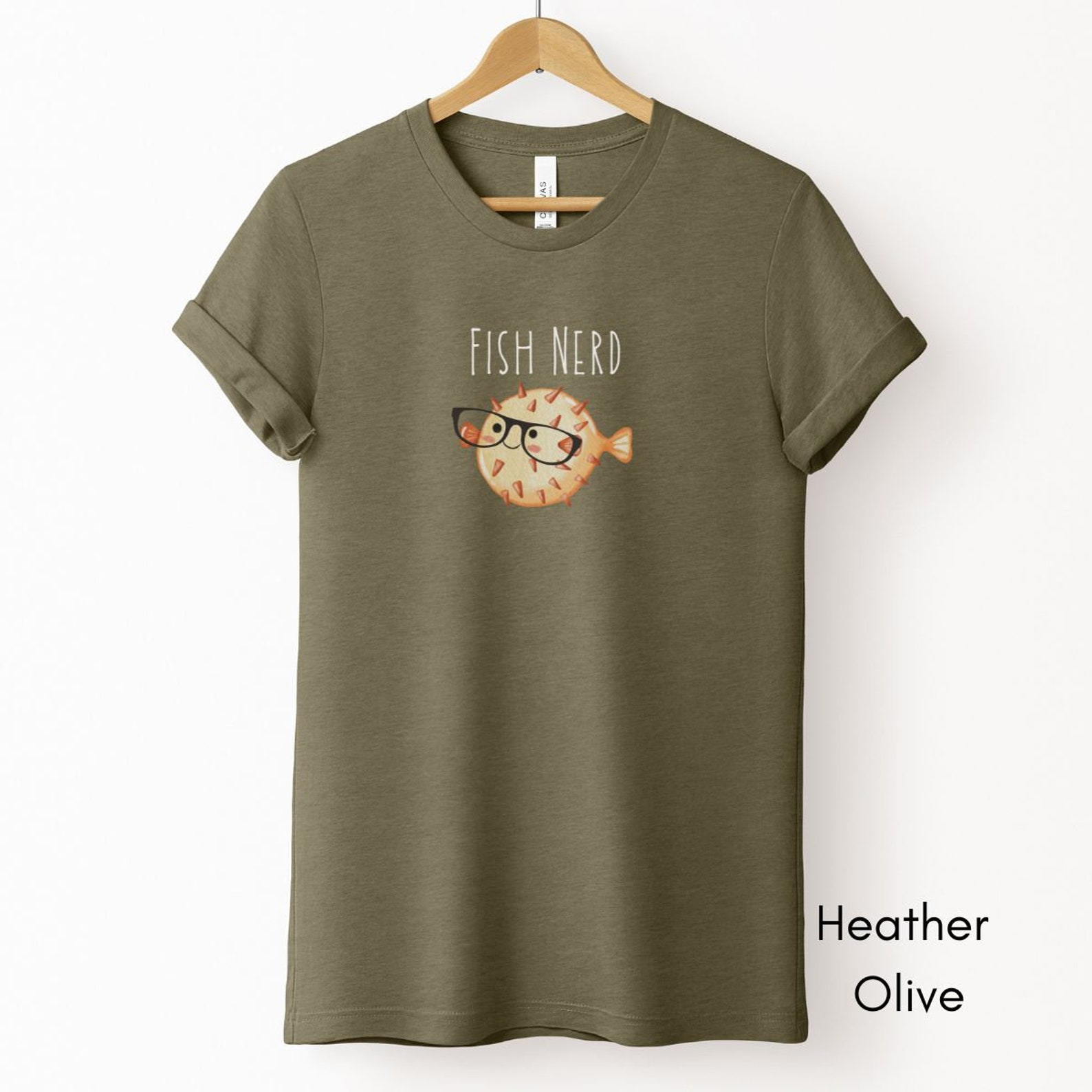 Fish Nerd Tee | Unisex Jersey Short Sleeve Tee | Aquarium Lover T-shirt ...
