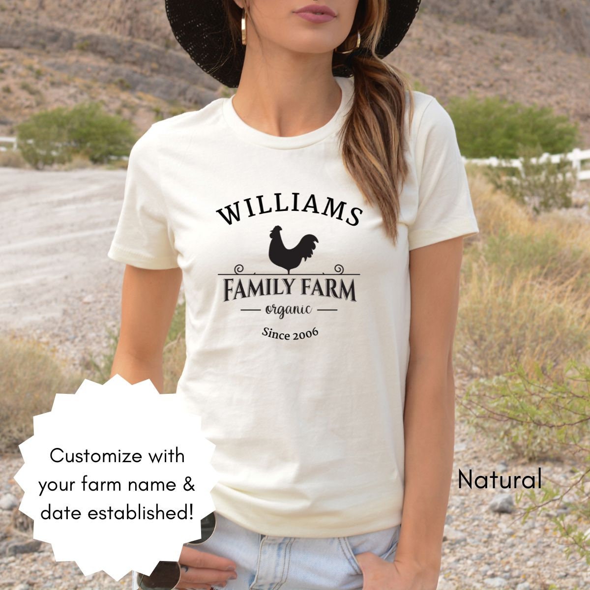 Custom Family Farm Tee Local Farmer T-shirt Personalized Farm Tee Gifts ...