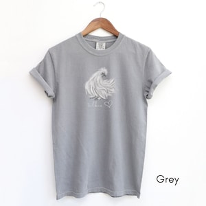 Silkie Love - Unisex Garment-dyed Silkie Chicken Tshirt, Chicken Lover ...