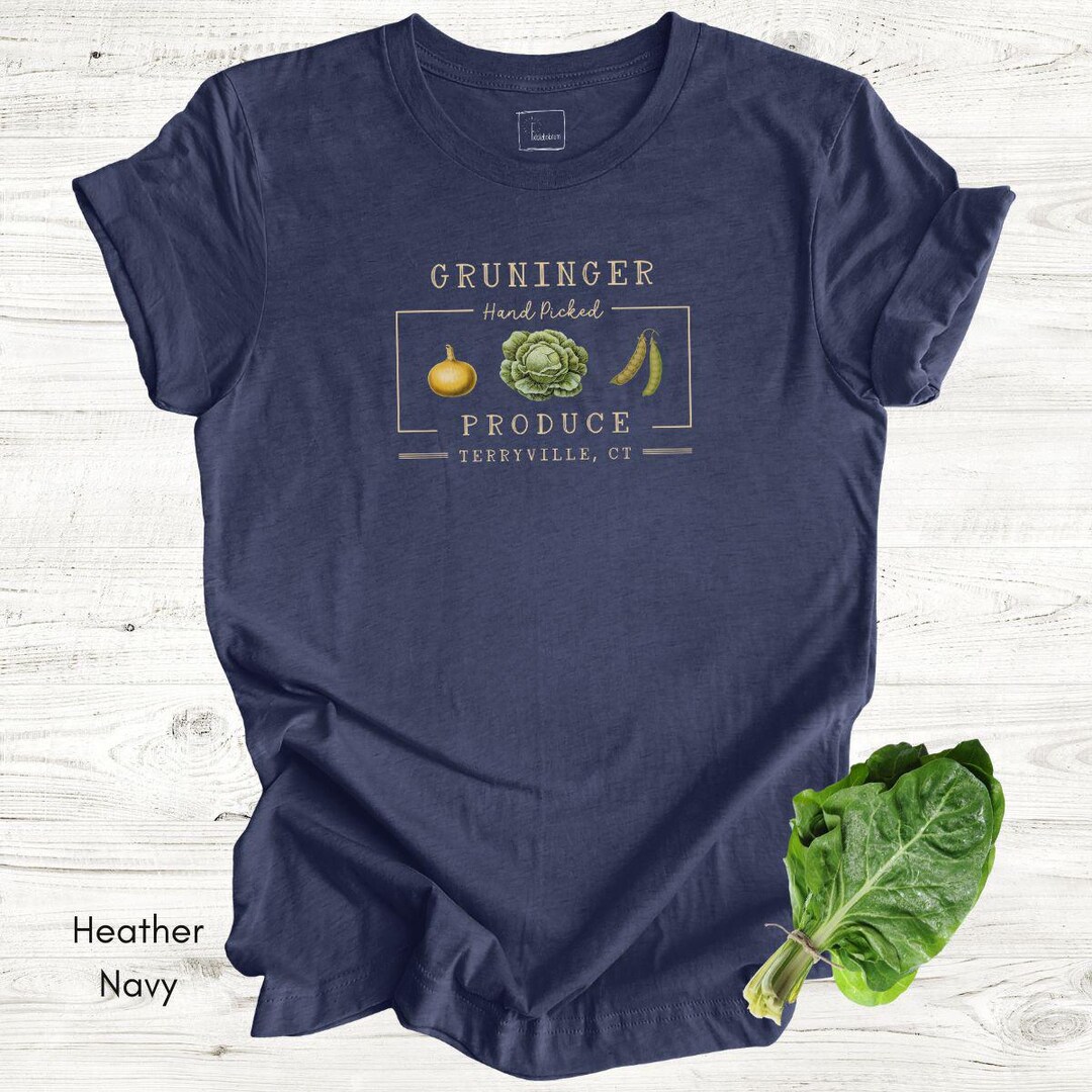 Custom Farm Tee Local Produce Dealer T-shirt Personalized Vegetable ...