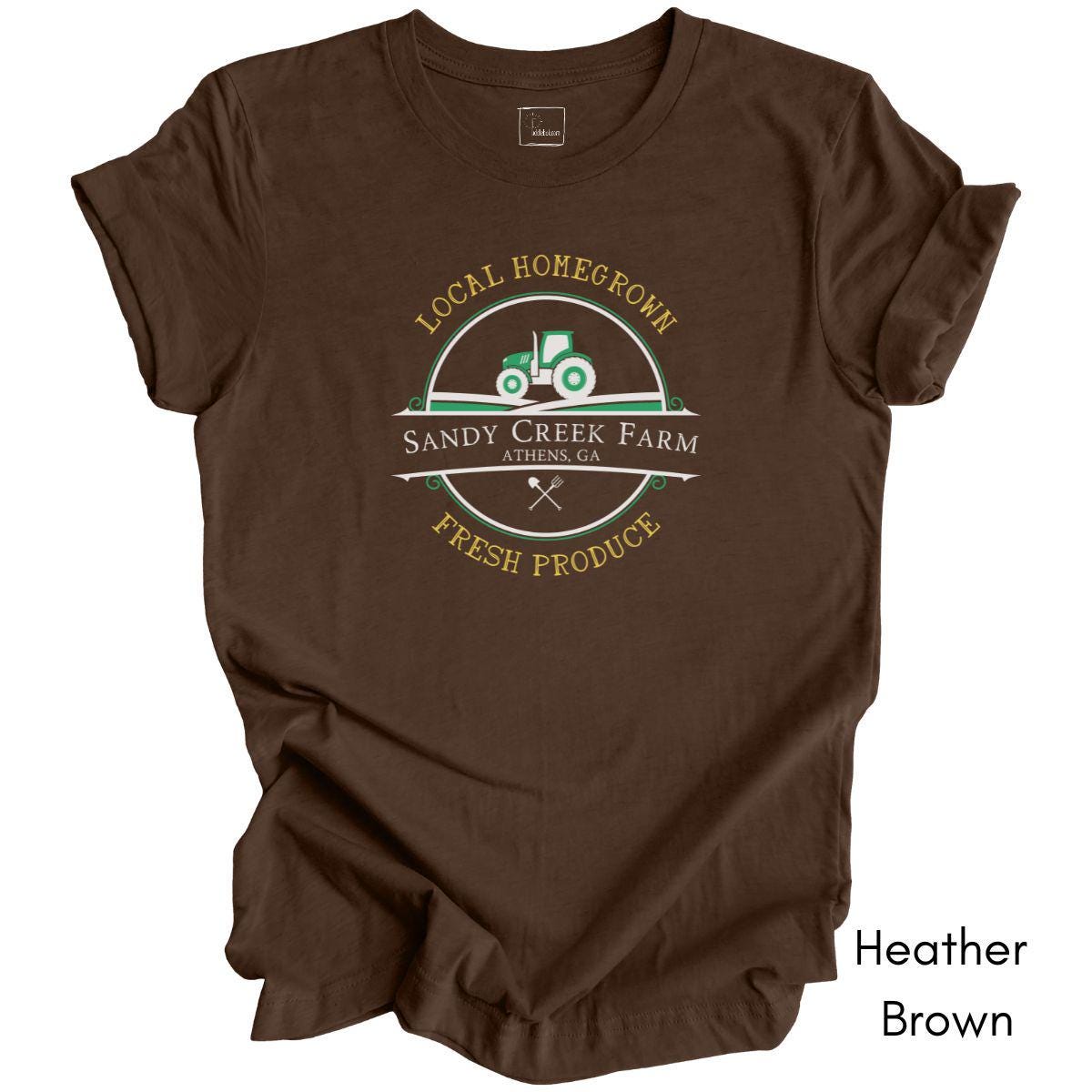 Personalized Farm Tee | Local Produce Vegetable Dealer T-shirt Custom ...