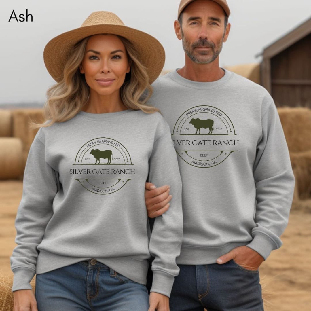Custom Cattle Farm Sweatshirt Local Beef/cattle Farmer Shirt ...