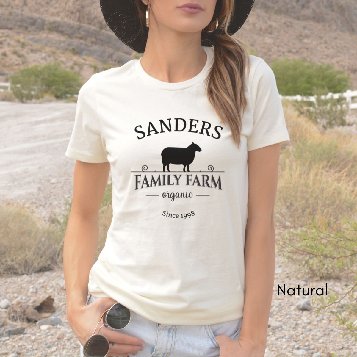Custom Family Farm Tee Local Sheep Farmer Tshirt Personalized Farm Tee ...