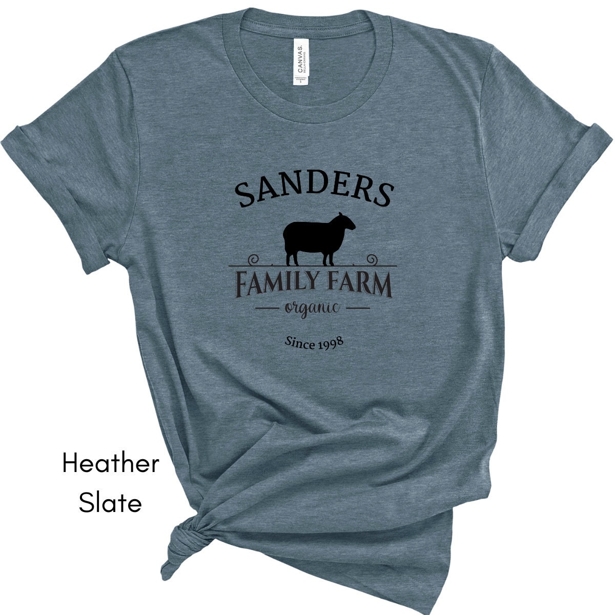 Custom Family Farm Tee Local Sheep Farmer Tshirt Personalized Farm Tee ...