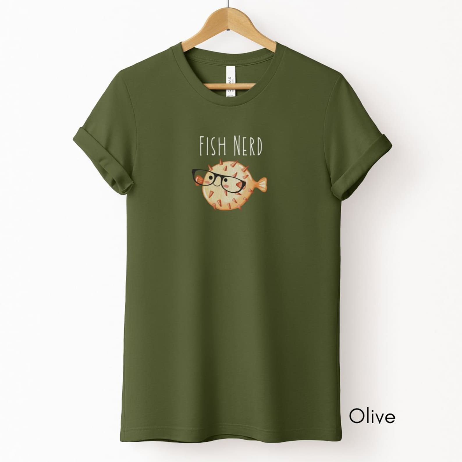 Fish Nerd Tee | Unisex Jersey Short Sleeve Tee | Aquarium Lover T-shirt ...