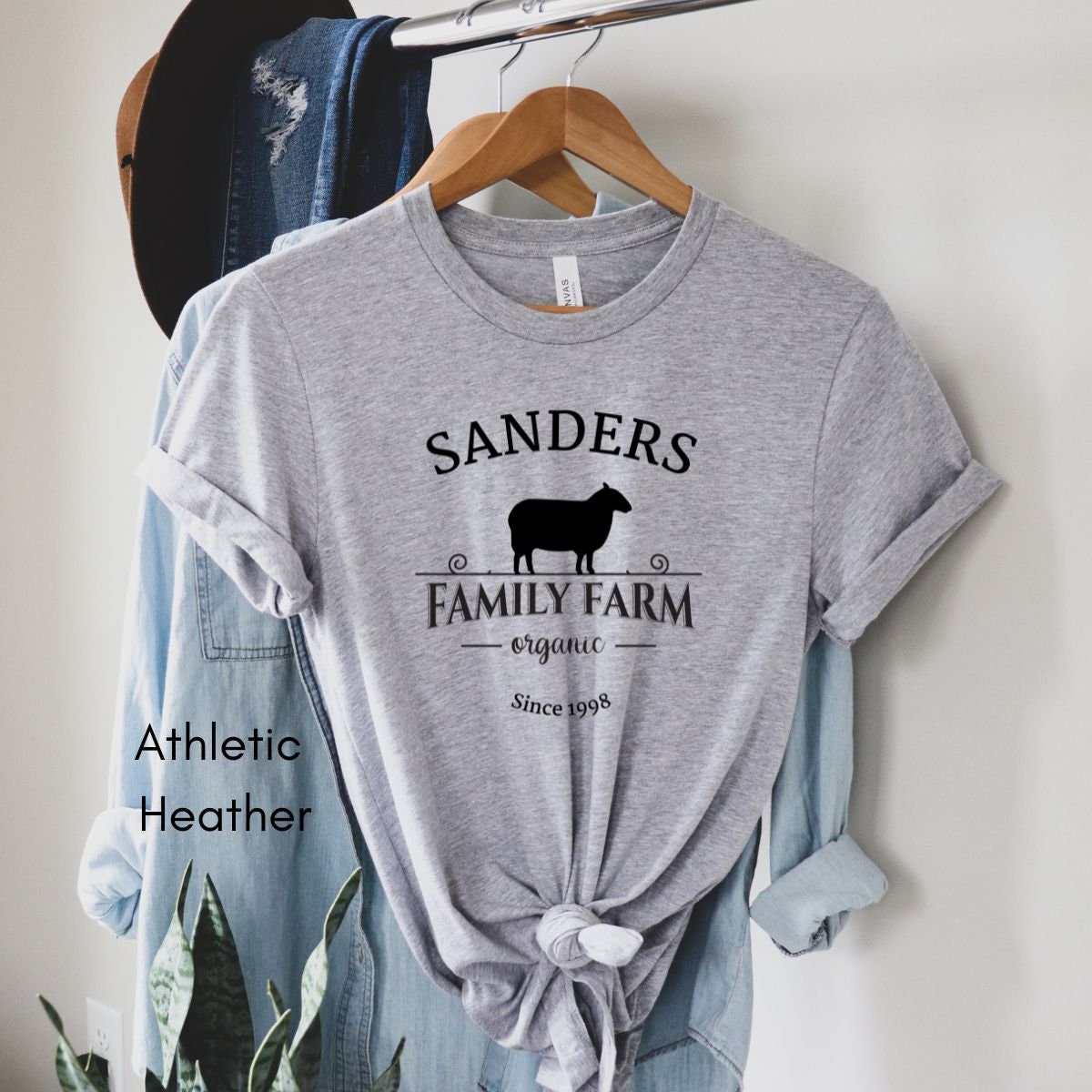 Custom Family Farm Tee Local Sheep Farmer Tshirt Personalized Farm Tee ...