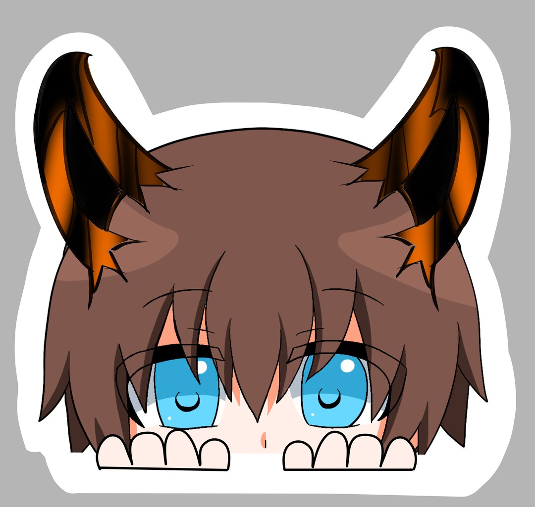 Neko Window Decal | Stickers | Decals | Diecut - Etsy